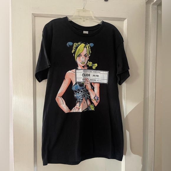 Tops | Jolyne Cujo Jojos Bizarre Adventure Tshirt Size Medium | Poshmark
